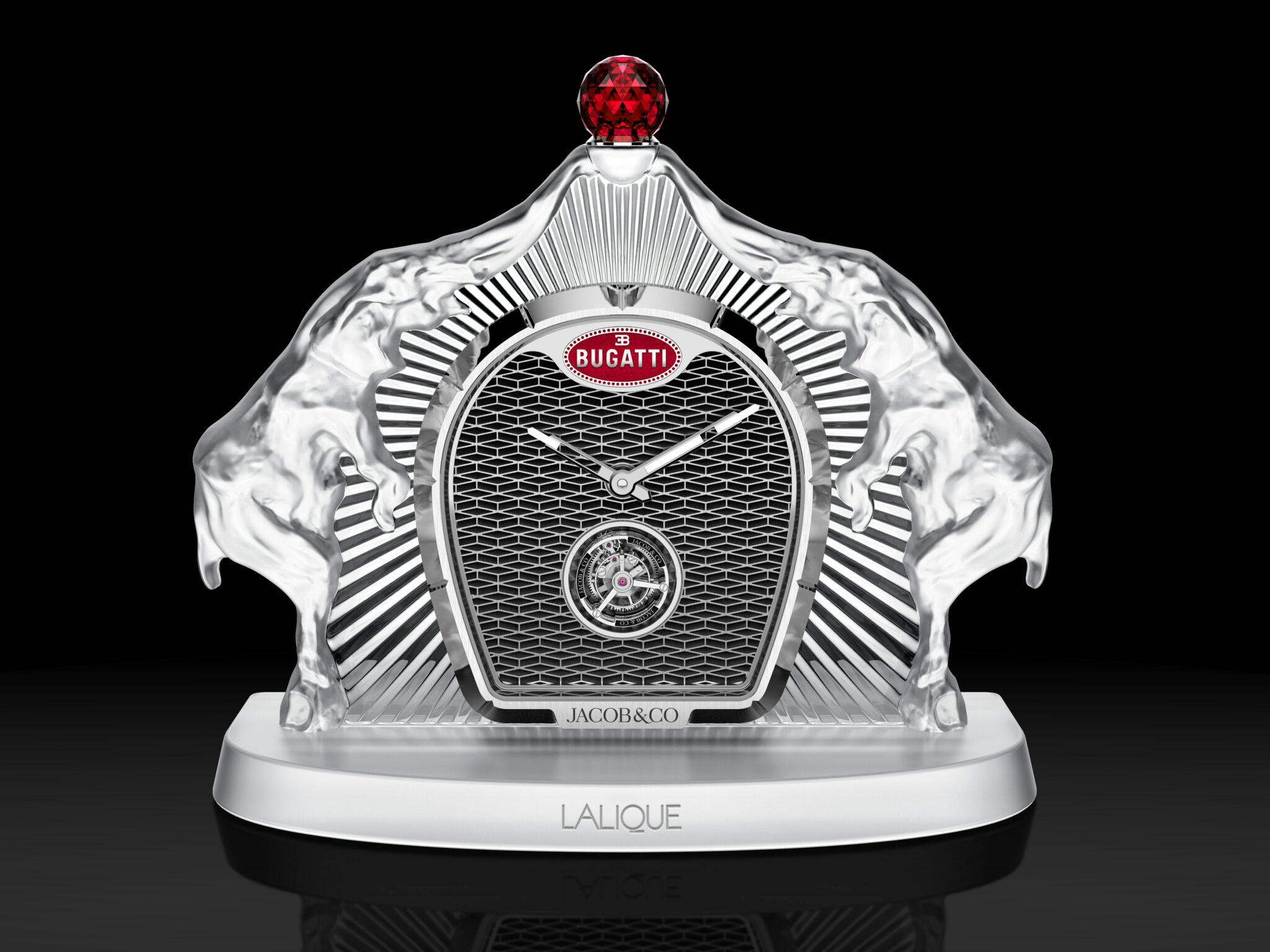 Jacob & Co., Bugatti e Lalique unem-se e criam relógio de edição limitada