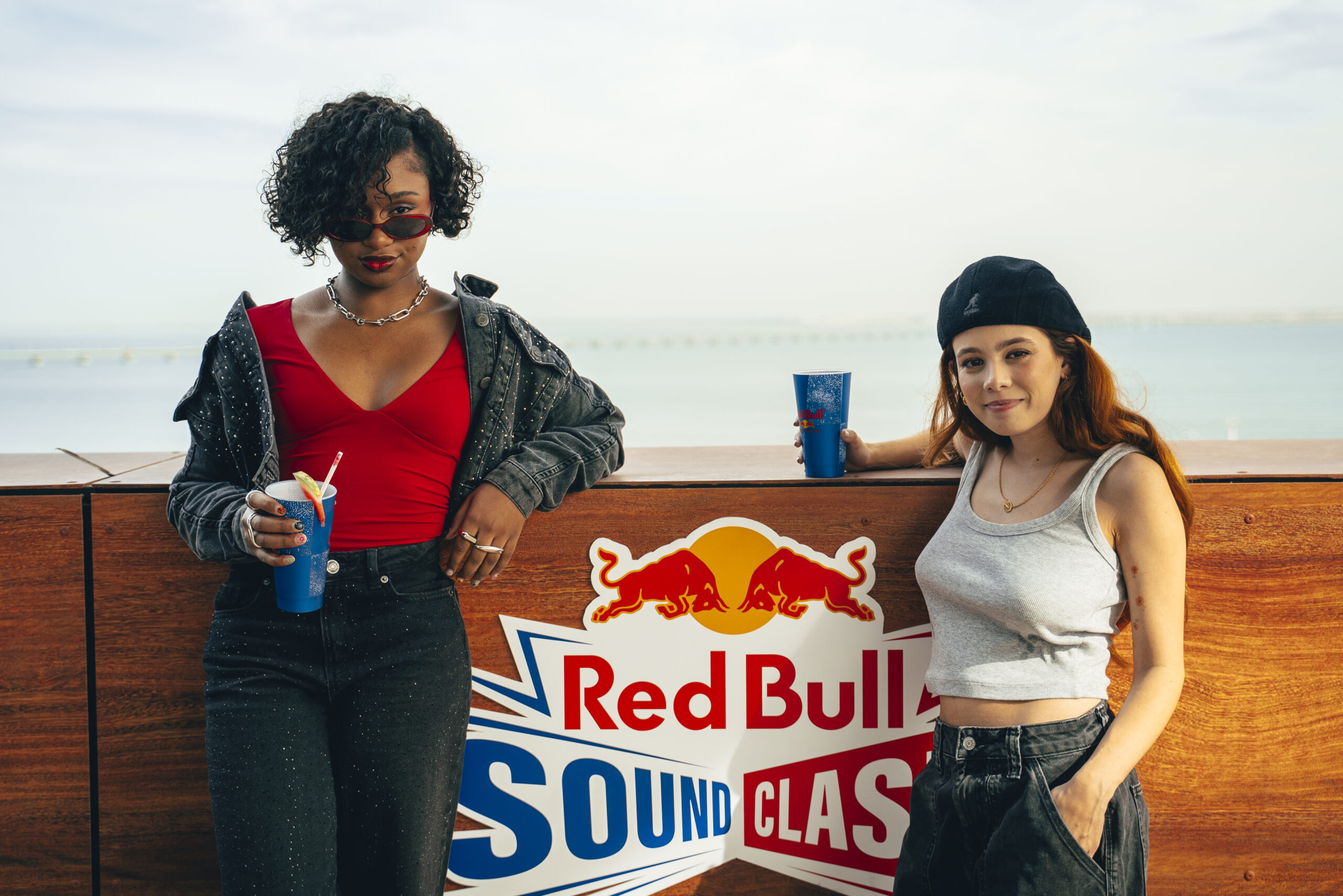 Bárbara Tinoco e Nenny na estreia do Red Bull SoundClash em Portugal