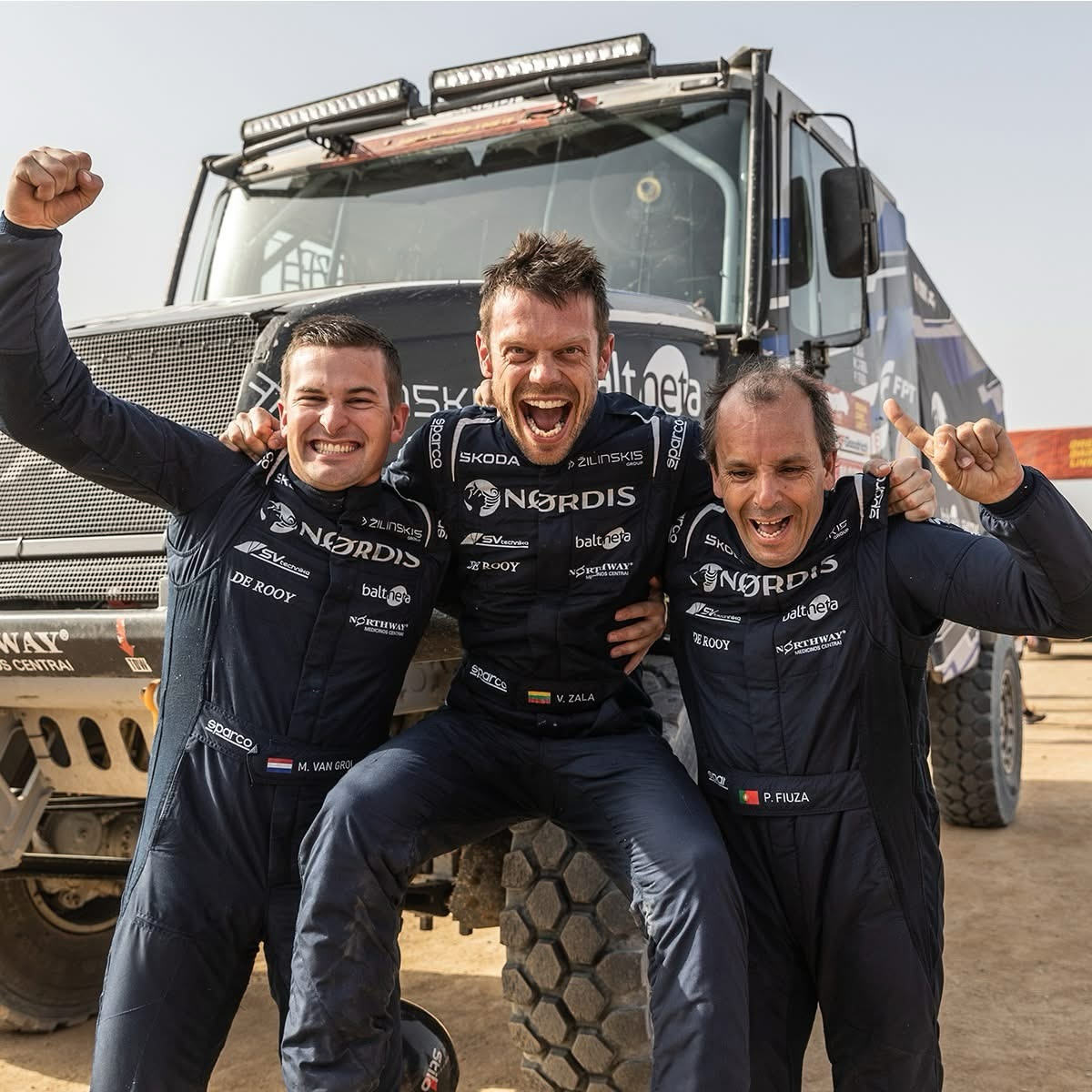 O sonho de Paulo Fiúza, o navegador português que venceu nos camiões do ...