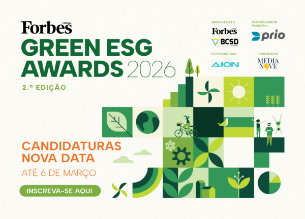 Forbes Green ESG Awards 2026: candidaturas até 6 de março - Forbes Portugal