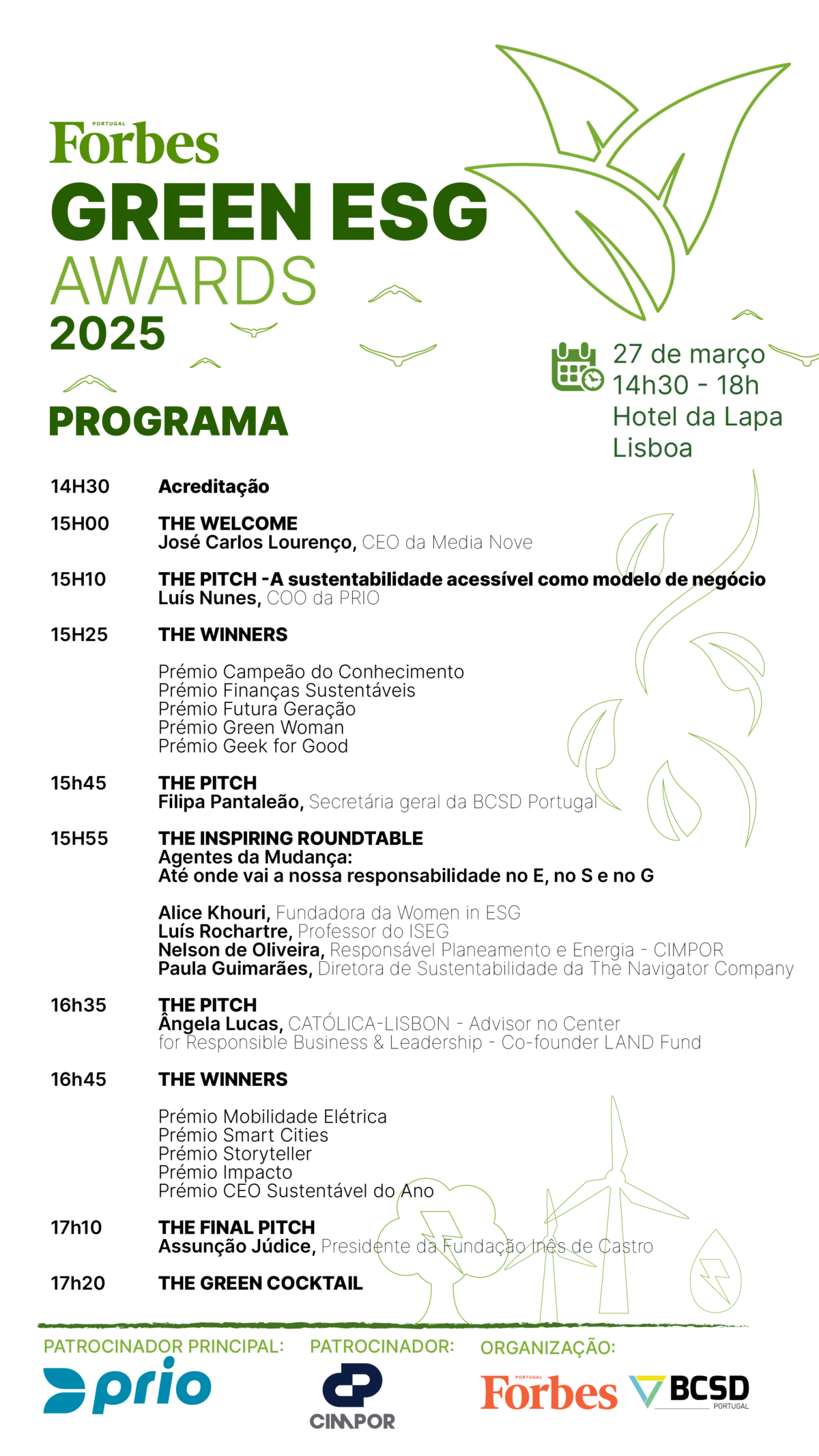 Prémio Forbes Green ESG Awards: conheça o programa e inscreva-se para ...